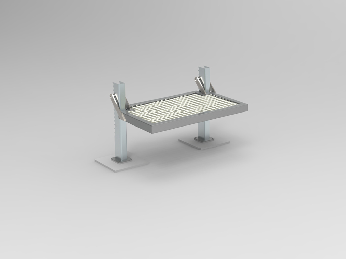 Adjustable Platforms :: Steel-X